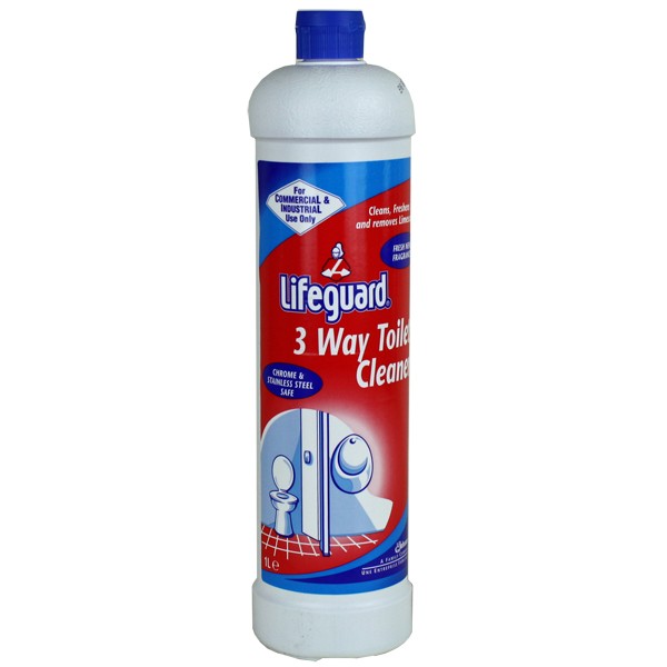 Lifeguard 3 Way Toilet Cleaner - Total Cleaning Supplies